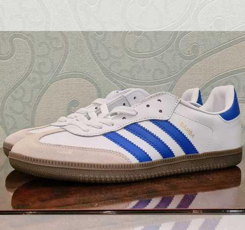 Adidas Samba White Blue