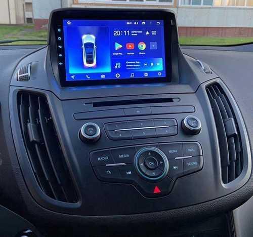 Штатная android магнитола Teyes CC3L 4/32Ford Kuga