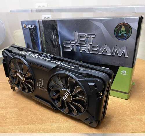 Видеокарта ge force palit rtx 3070 jet stream