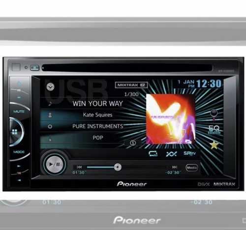 Магнитола 2 din pioneer avh x 1500 dvd