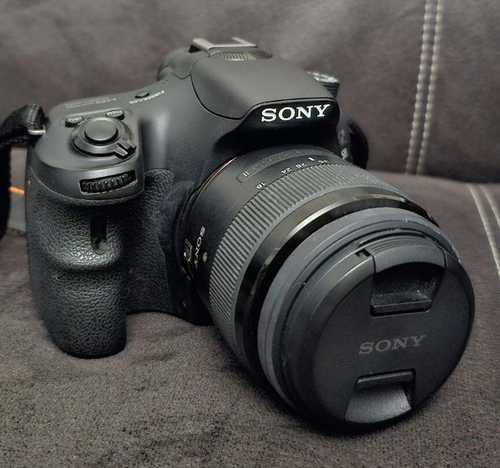 Фотоаппарат Sony SLT-A58 с ошибкой