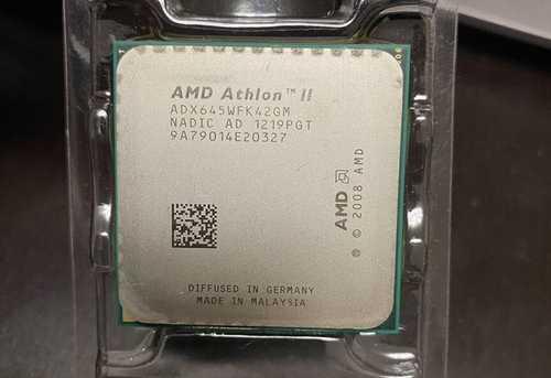 Процессор AMD Athlon II X4-645 BOX (без кулера)