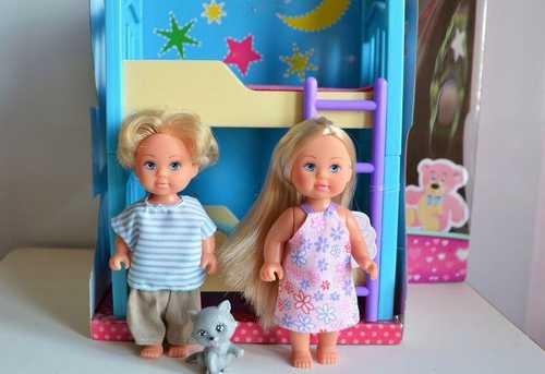 Куклы Evi Love с кроваткой Игровой набор Продам