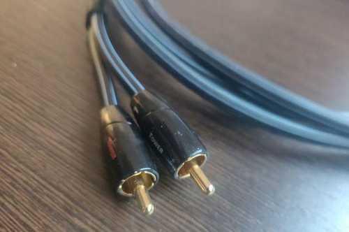 Акустический кабель 2rca mini jack 3.5 audioquest