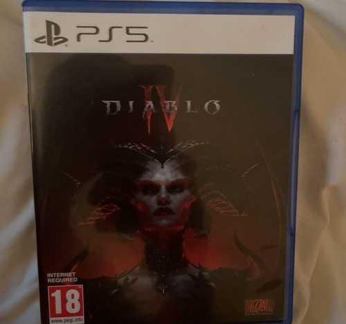 Diablo 4 ps5 диск на русском