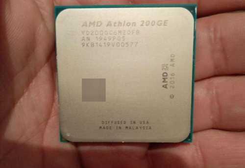 Процессор AMD athlon 200GE