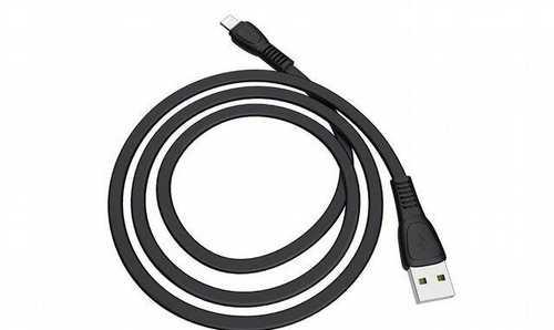 Hoco X40 Noah для Lightning, 2.4А, 1 м, black