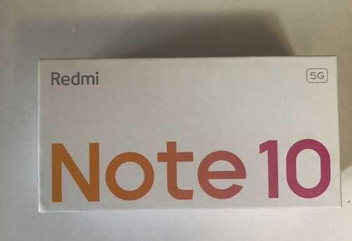 Коробка от xiaomi redmi note 10 5g
