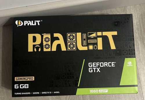 Видеокарта Palit GeForce GTX 1660 super GamingPro