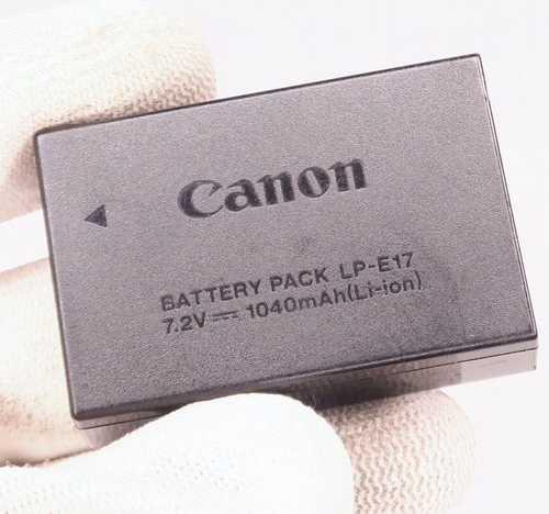 Аккумулятор Canon Lp-e17 (оригинал) 2021г