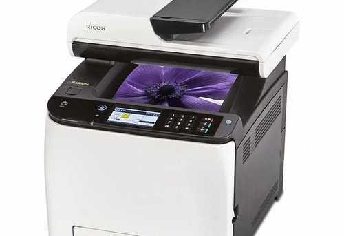 Мфу лазерный цветной Ricoh SP C260sfnw