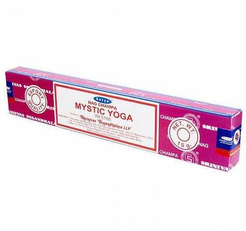 Благовоние Мистическая йога (Mystic Yoga incense s