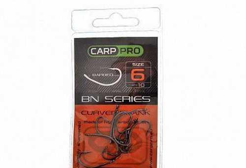 Carp PRO Крючок Black Nickel Curved Shank №6 10шт
