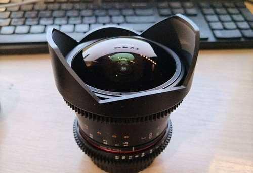 Samyang 8mm T3.8 AS IF UMC Fish-eye Canon EF