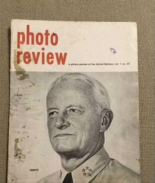 4 шт. Журналы Photo Review 1940-е гг США Америка