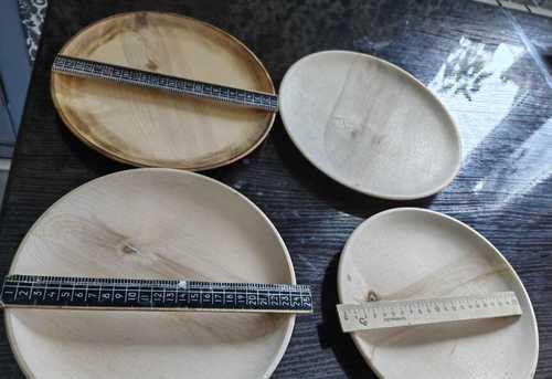 Тарелки деревянная 24см