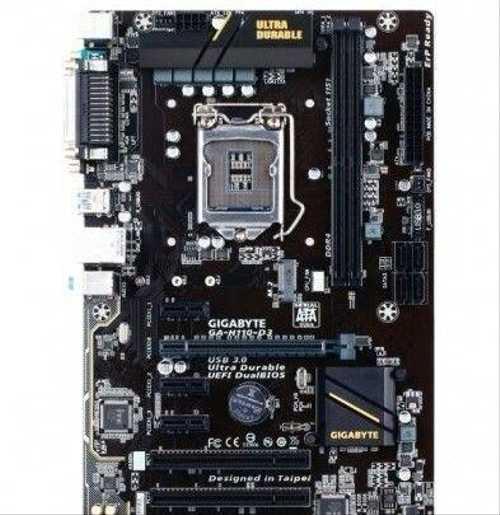 Материнская плата gigabyte GA-H110-D3