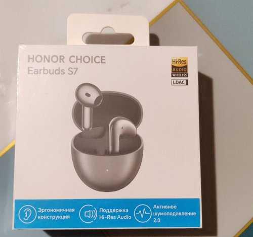 Наушники honor choice earbuds s7