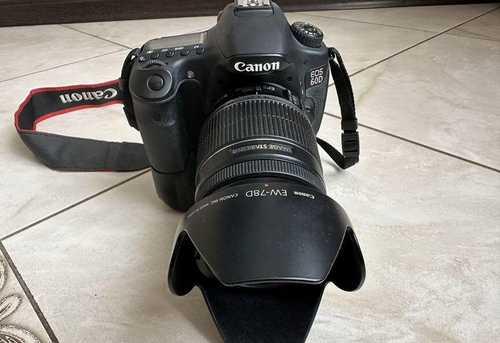 Фотоаппарат canon eos 60d + объектив 18-200 mm