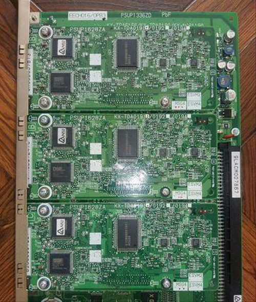 Платы Panasonic KX-TDA0190 + MSG4 TDA0191