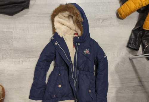 Парка детская куртка зимняя комплект
