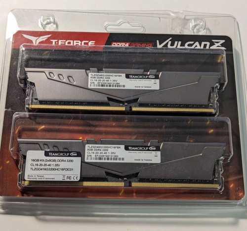 Оперативная память T-Force ddr4 16gb