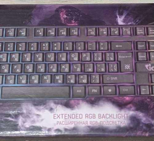 Игровая клавиатура Defender Gorda GK-210L Новая