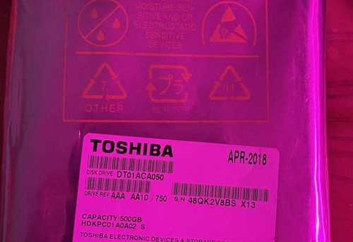 Жесткий диск toshiba 500Gb