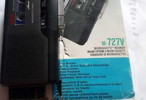 Микрокассетный диктофон Sony M-727V