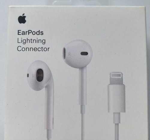 Наушники apple earpods lightning