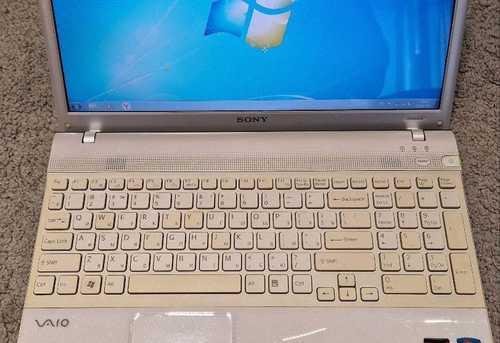 15.5" Sony VAIO VPC-EE2E1R, 128 ГБ, Athlon II P320, RAM 4 ГБ, ATI Mobility Radeon HD 4250