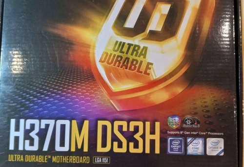 Мат. плата gigabyte H370M DS3H