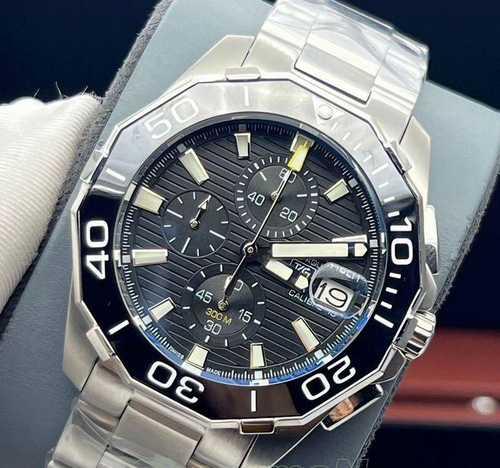 Наручные мужские часы Tag Heuer Aquaracer чёрный