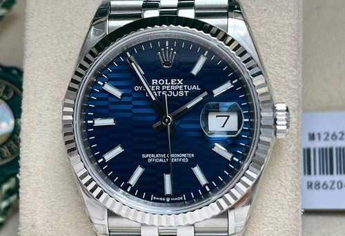 Rolex Datejust 36 Blue Motif Dial 126234