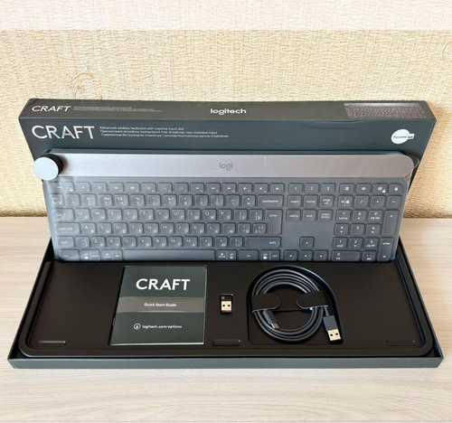 Клавиатура Logitech Craft русская комплект ростест