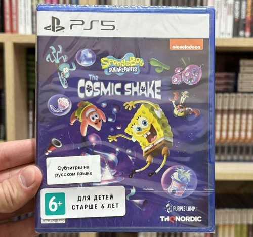 Sponge Bob Cosmic Shake ps5 новый