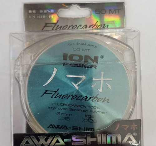 Awas ION power fluorocarbon 100% PRO-X 50м 0.30мм