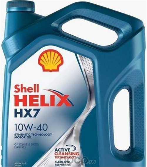 Масло моторное полусинтетик Shell Helix HX7 10W-40