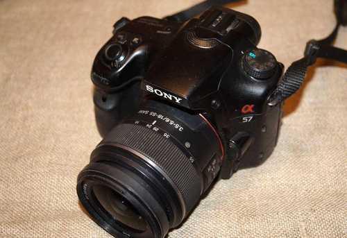 Sony A57 kit 12700 кадров + сумка Доставка