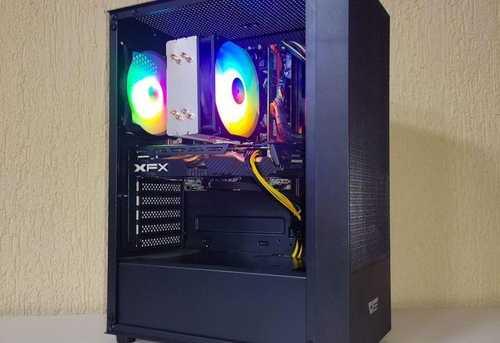 Игровой пк RX 590 8gb + 16 RAM + M2 SSD + 1000 HDD