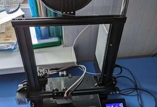 3D принтер ender 3 + катушки пластика