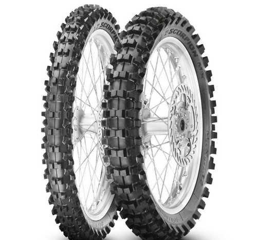 14/90/100 Pirelli Scorpion MX32 Mid Soft 49M TT Задняя (Rear) NHS