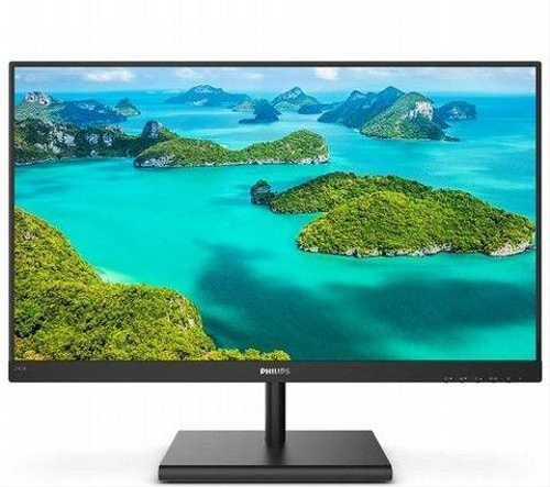 LCD philips 23.8" 245E1S(00/01) черный IPS 2560x14