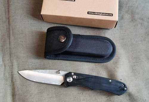 Нож складной K740C VN PRO (Enlan), Дамаск