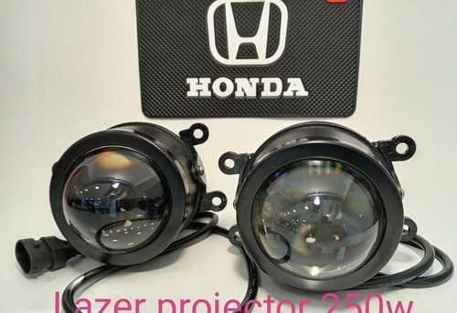 Лазерные птф линзы на Honda "Premium S70"