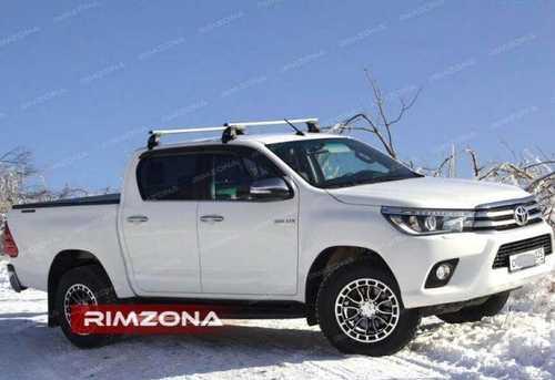 Кованые диски R18 на Toyota Hilux