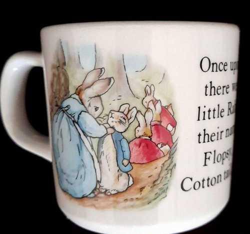 Кружка фарфоровая Wedgwood. Peter Rabbit. Англия