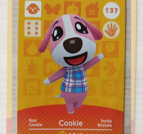 Cookie #137 Animal Crossing Series 2 Amiibo