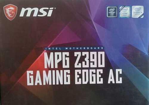 Материнская плата MSI MPG Z390 Gaming Edge AC