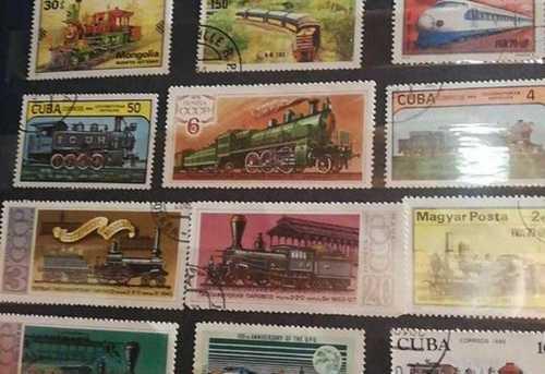 Почтовые марки СССР и других стран